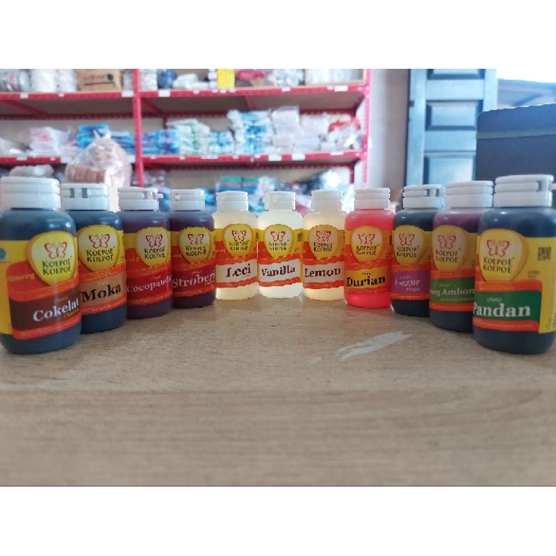 Jual Perisa Makanan Minuman Koepoe Koepoe/Pasta Perisa Pewarna Koepoe ...