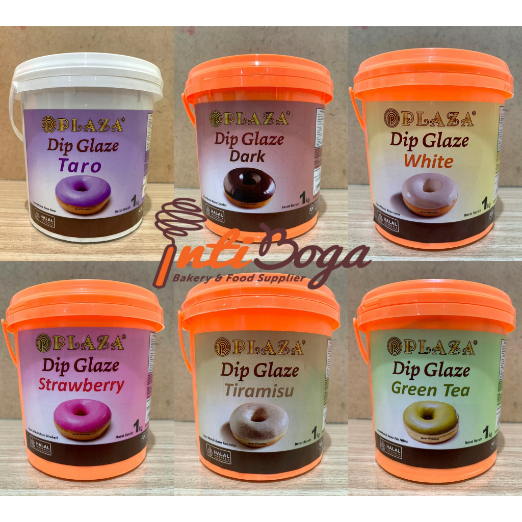 Jual PLAZA Dip Glaze Donat 1 Kg - Donut Topping 1Kg | Shopee Indonesia