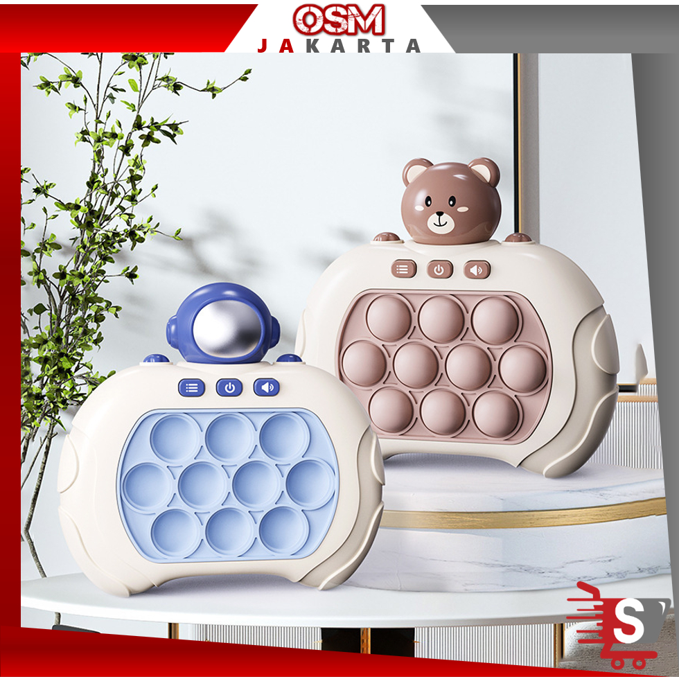 Jual OSM JKT M5938 Mainan Pop It Elektronik / Quick Push / Pop Light Up ...