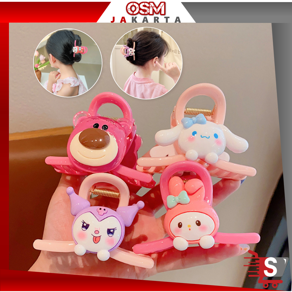 Jual OSM JKT F5939 Jepit Rambut Karakter Sanrio Untuk Anak Perempuan / Hairpin Aksesoris Rambut ...