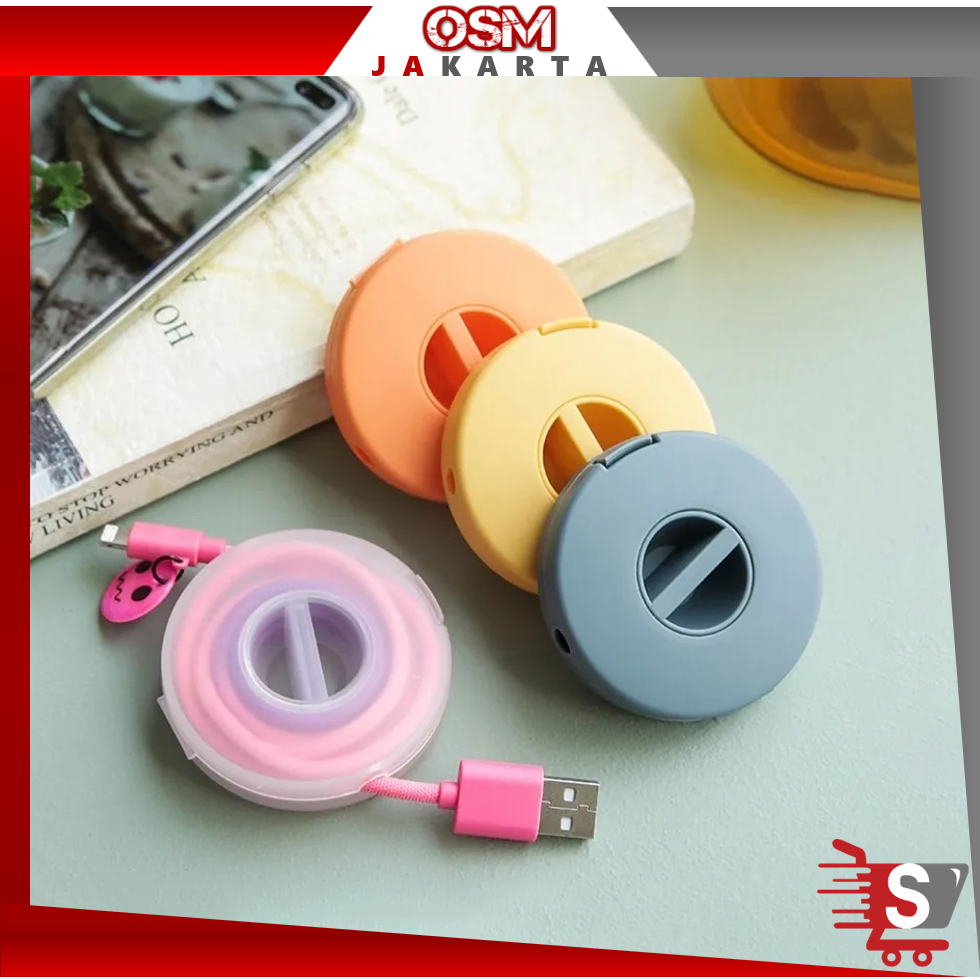 Jual OSM JKT H5940 Tempat Penyimpanan Kabel Data / Kabel Charger ...