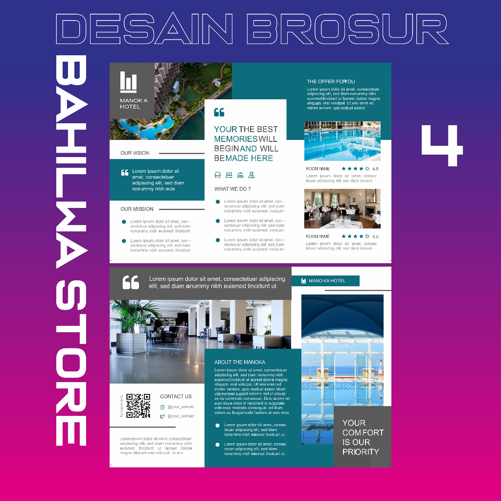 Jual Desain Brosur | Shopee Indonesia