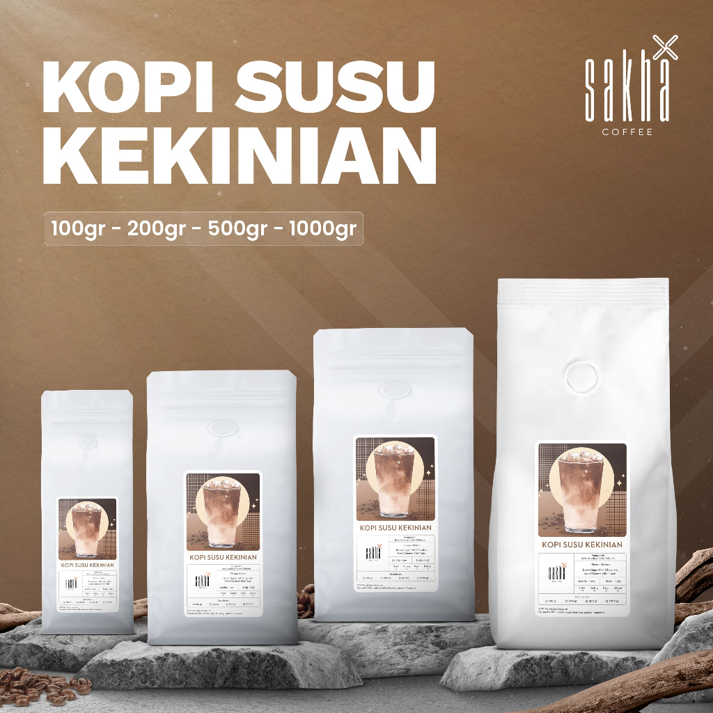 Jual Kopi Espresso Blend Es Kopi Susu Kekinian Coffee Beans Arabika 80% ...