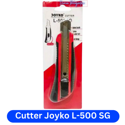 Jual Cutter Besar Joyko L-500 SG Soft Grip Dengan Pengunci Otomatis ...