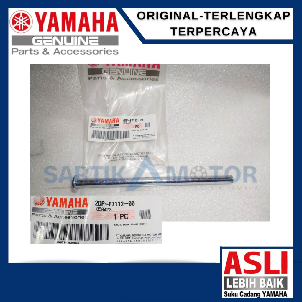 Jual SHAFT MAIN STAND As Standar Tengah NMAX Old Lama Original YAMAHA ...