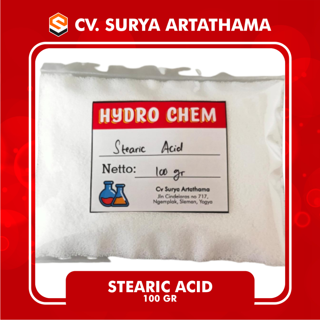 Jual Stearic Acid/ Asam stearat 1kg - 100gram | Shopee Indonesia