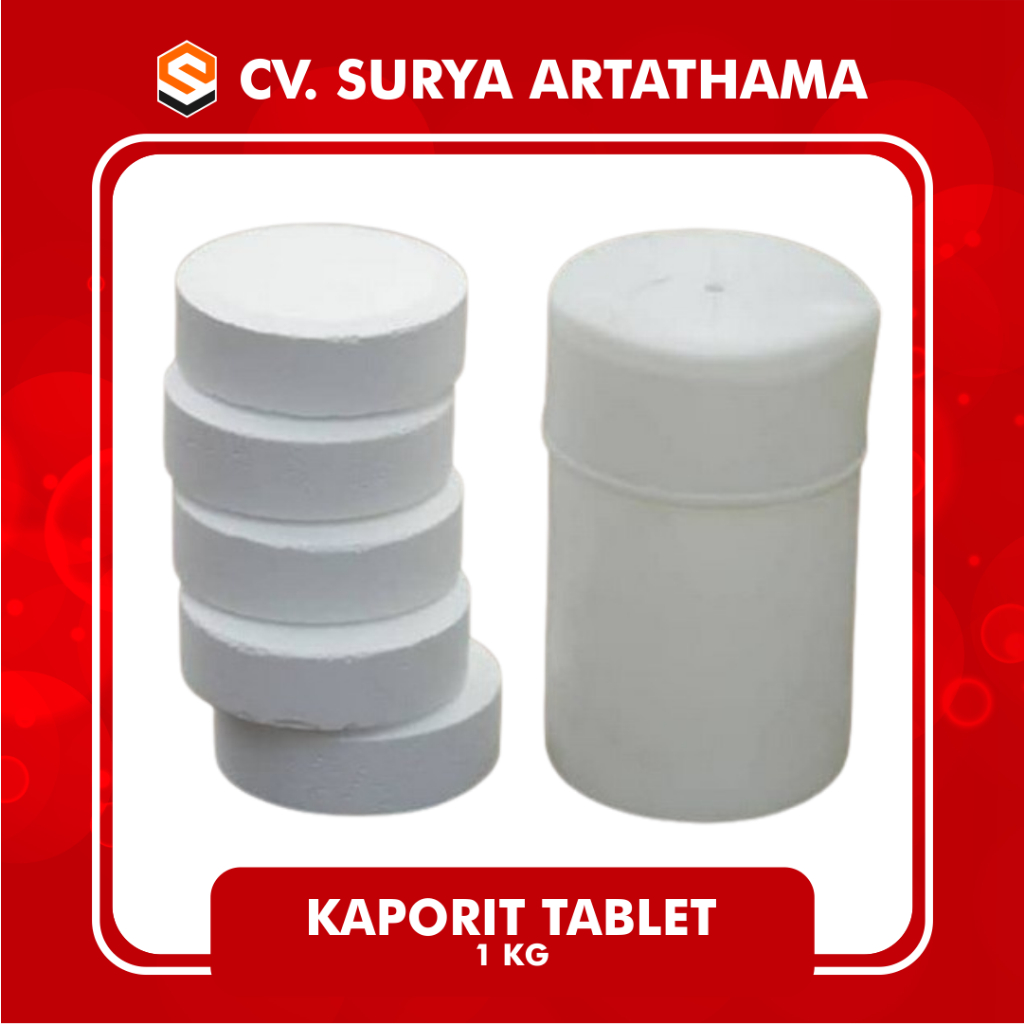 Jual Kaporit Tablet // Klorin Tablet Besar 1 Kg | Shopee Indonesia