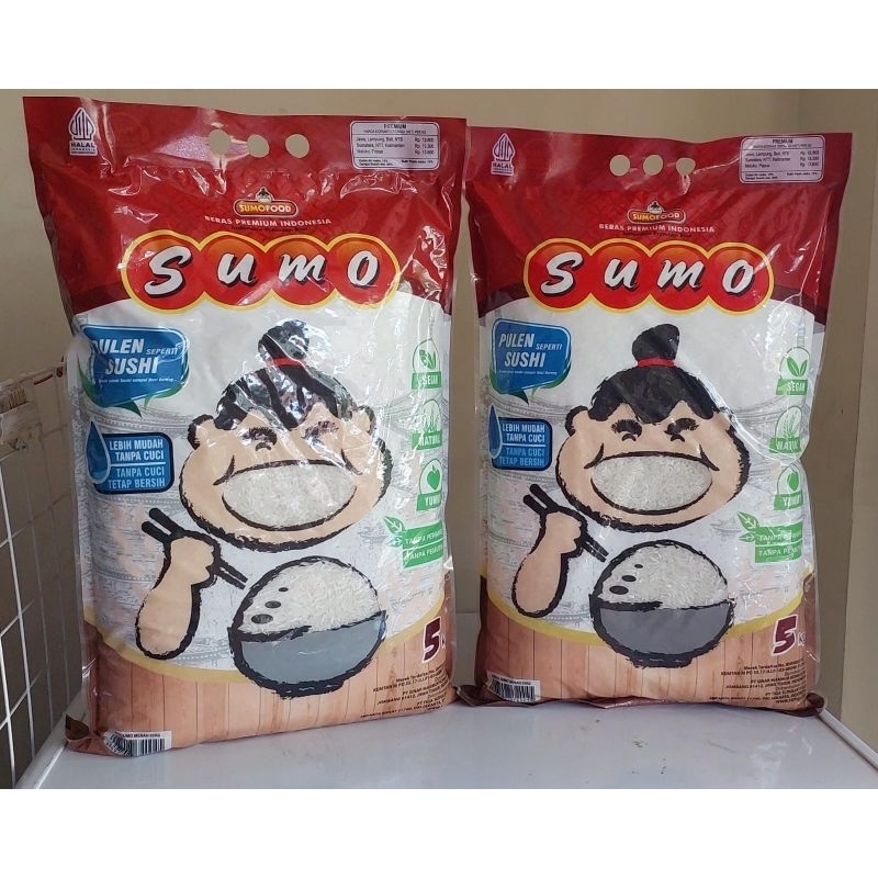 Jual Beras sumo merah 5kg | Shopee Indonesia