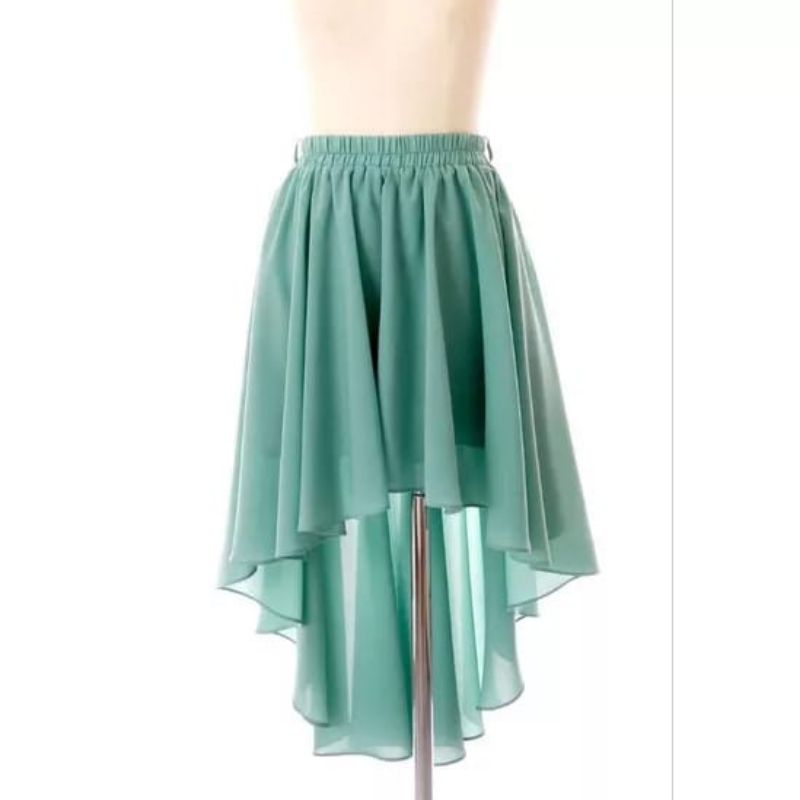 Jual Rok pinguin / Rok dance bahan kain diamon / highlow / Belly dance ...