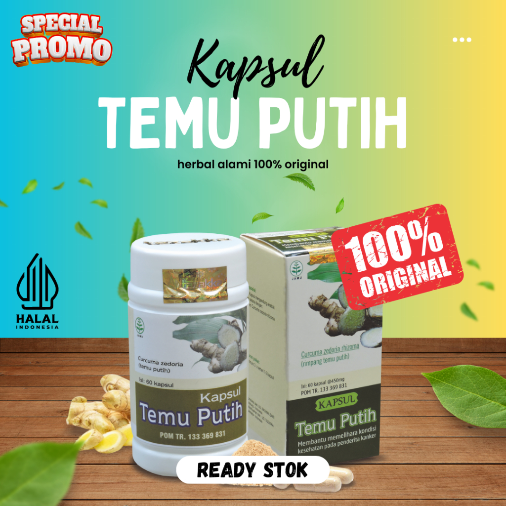 Jual Obat Kanker ,Tumor , Melancarkan Haid Kapsul Temu Putih Tazakka ...