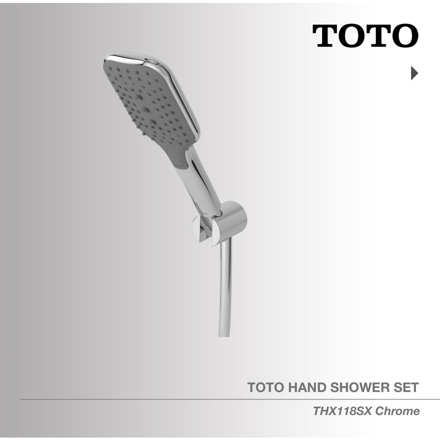 Jual TOTO Alisei Hand Shower Set 3S Massage / Shower Mandi THX118SX ...