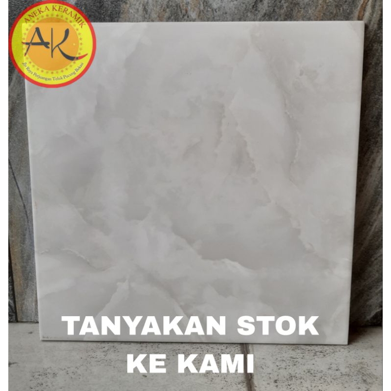 Jual Keramik Lantai Ruangan Motif Marmer Glossy Kilap 40x40 dCollins ...