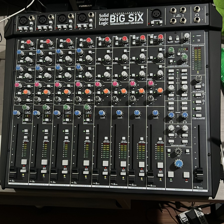 Jual SSL BiG SiX SuperAnalogue Mixer Audio Interface | Shopee Indonesia
