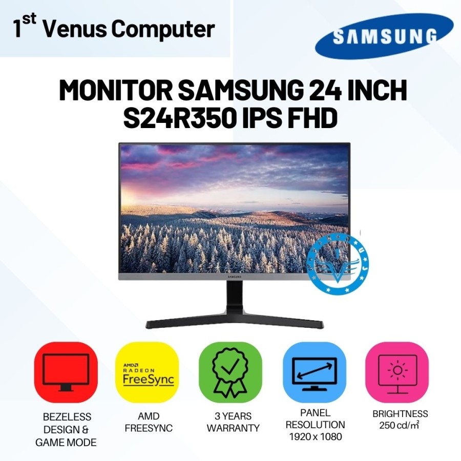 Jual MONITOR SAMSUNG 24" S24R350 / LED SAMSUNG 24SR350 / LCD S24R350 ...