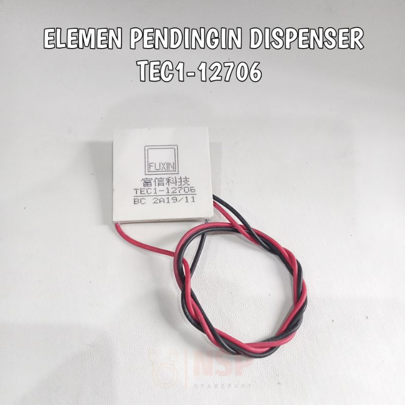 Jual Elemen Pendingin Dispenser Peltier TEC-12706 TEC1-12706 ...