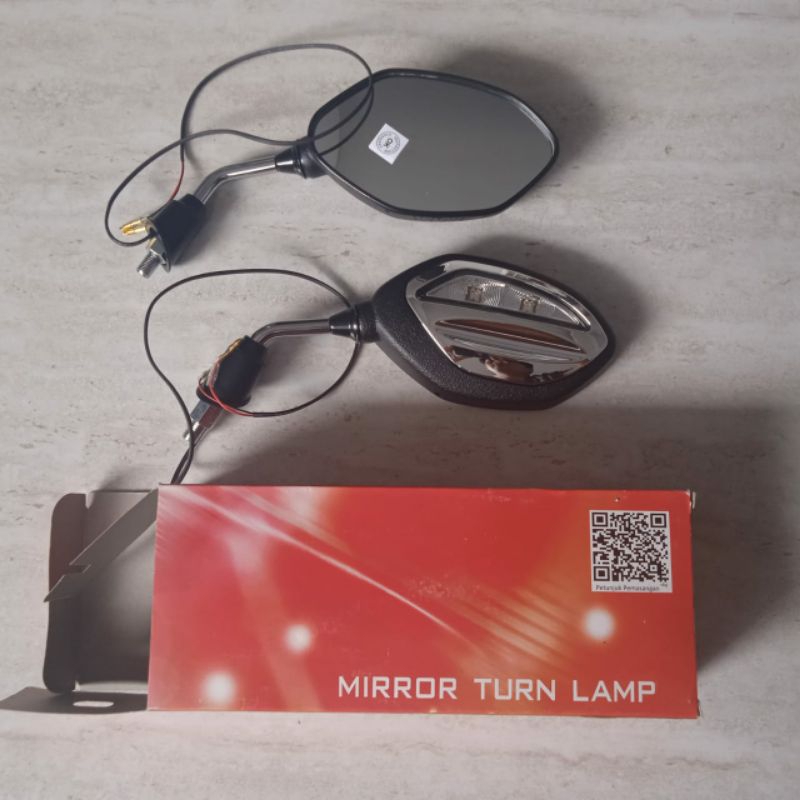 Jual Spion Led Sein Beat Genio Vario 150 125 Mirror Nyala Sein Original ...