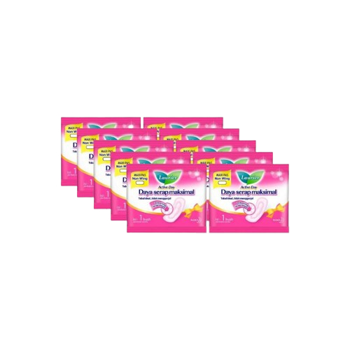 Jual Laurier Sayap / Non Sayap Pink Renceng (Random) | Shopee Indonesia