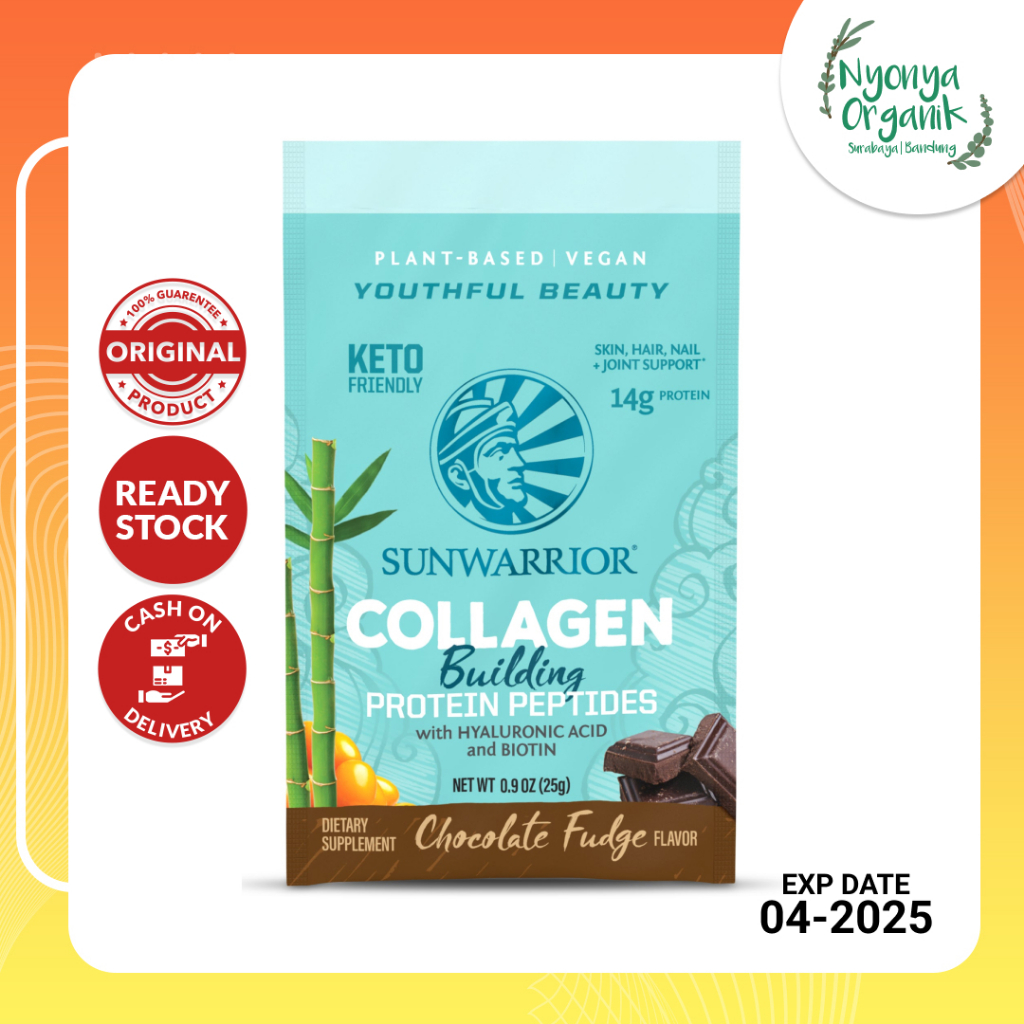 Jual Suplement Kulit Kecantikan Sunwarrior Collagen Building Protein ...