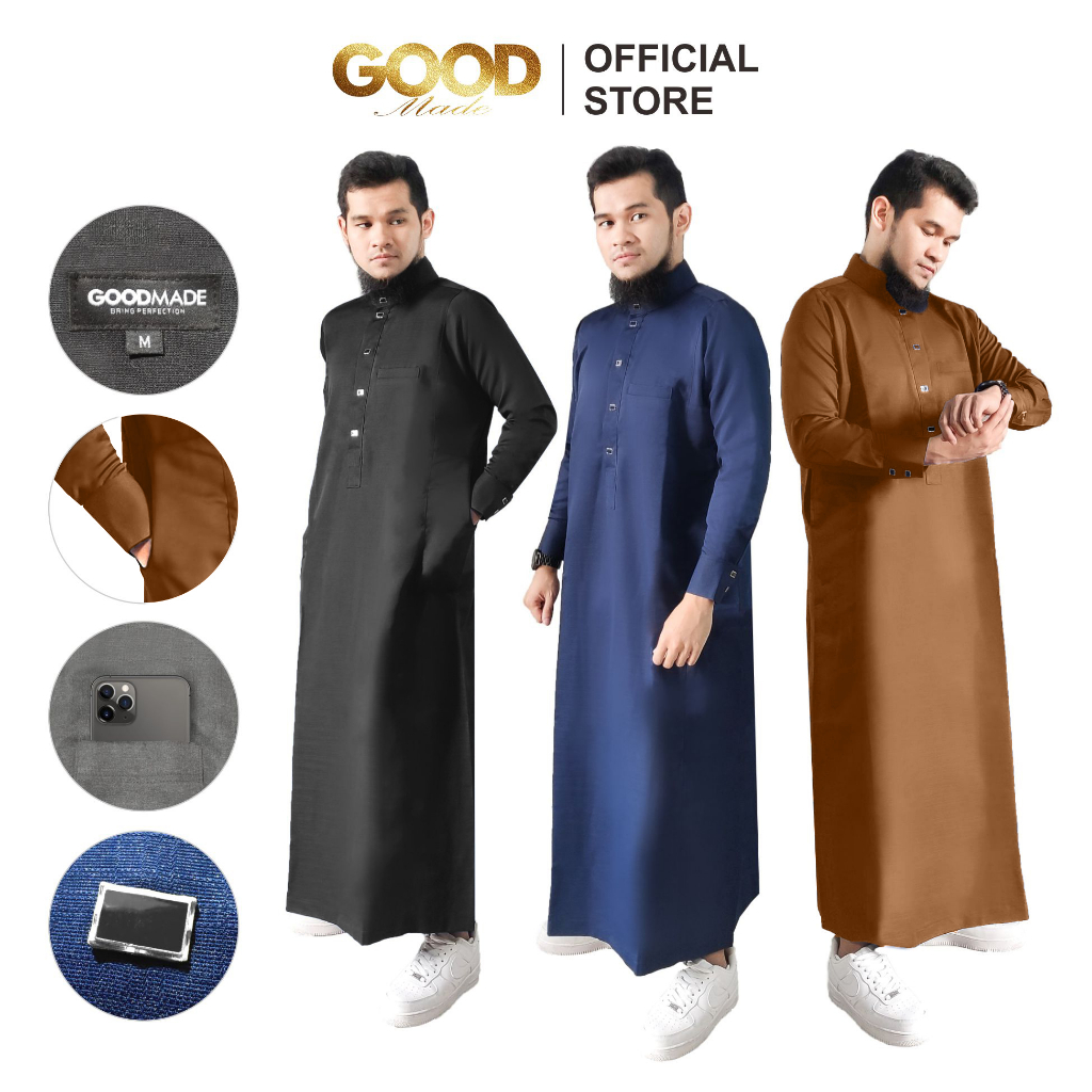 Jual GOOD MADE - Gamis Pria Jubah |Jubah Pria | Gamis Pria Model Jubah ...