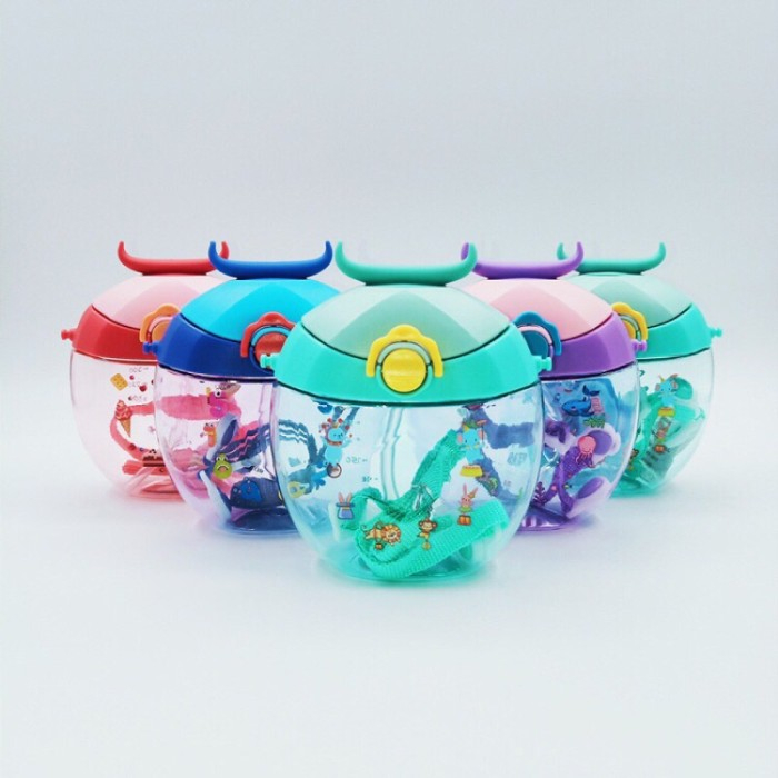 Jual BOTOL MINUM SELIYA 2555 BPA FREE // BOTOL MINUM ANAK LUCU SELIYA 400 ML FREE TALI DAN ...