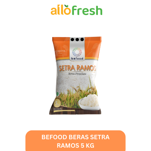 Jual Befood Beras Setra Ramos 5 kg | Shopee Indonesia