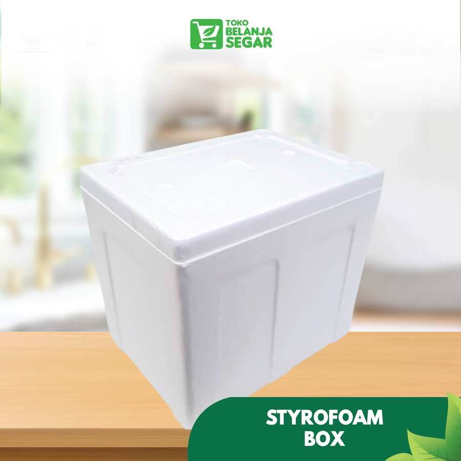 Jual Styrofoam Box Putih - Natural Poultry | Shopee Indonesia