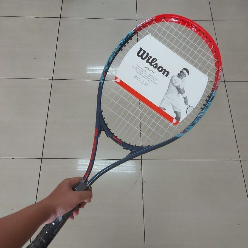 Jual Raket tenis wilson impact 112 ( 112"/277gram ) | Shopee Indonesia