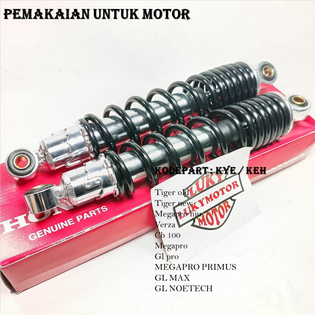 Jual SHOCKBREAKER BELAKANG UKURAN 320 MM ( KYE ) MEGAPRO , VERZA , GL PRO , NEO TECH , MEGAPRO ...