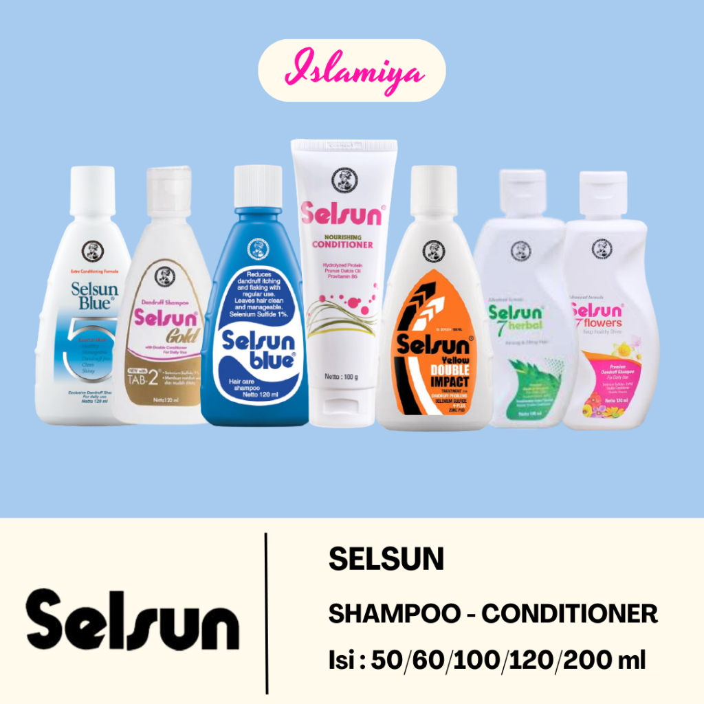 Jual SELSUN Shampoo Series 50 ml 120 ml 200 ml / Shampoo Anti Ketombe ...