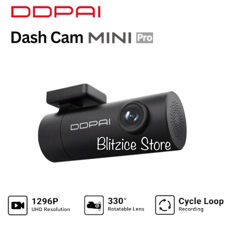 Jual Original DDPAI Mini Pro Dash Cam 1296P UHD Car Camera Recorder ...
