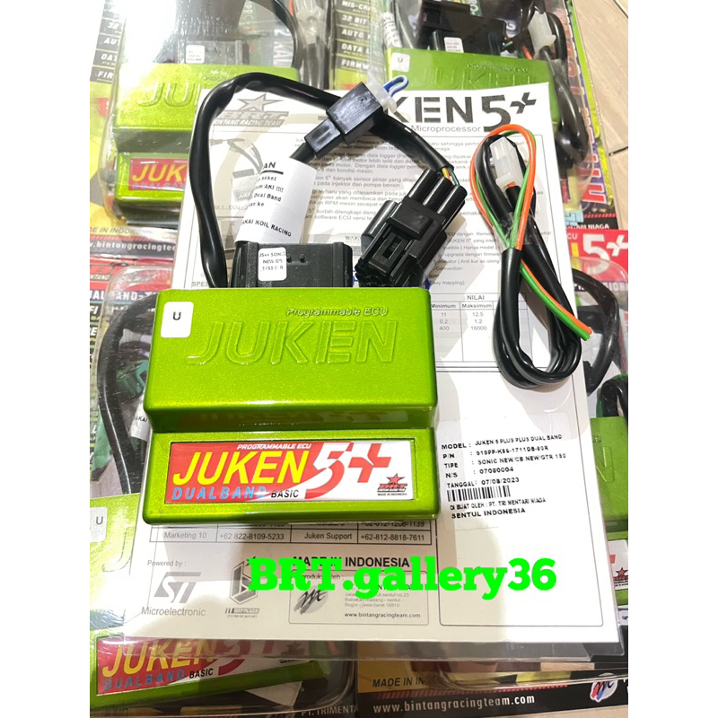 Jual ECU JUKEN 5 PLUS PLUS K56 SONIC NEW CBR150 CB NEW LED SUPRA GTR ...