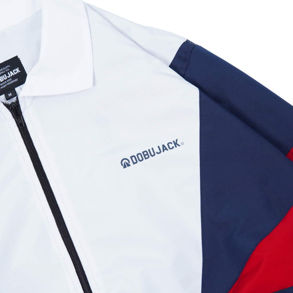 Jual Dobujack Tracktop Suit Jacket Marshal White | Shopee Indonesia