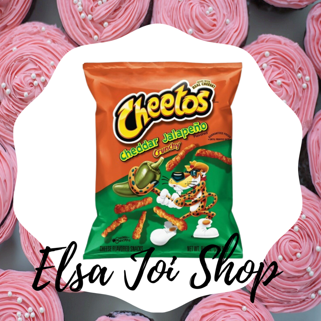 Jual Cheetos Cruncy Cheddar Jalapeno Cheese Flavored Snacks 240g ...