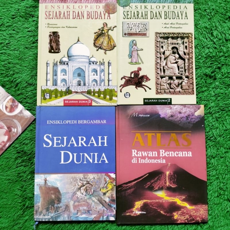 Jual ORIGINAL BUKU ENSIKLOPEDIA SEJARAH DAN BUDAYA 2 3 SEJARAH DUNIA ATLAS RAWAN BENCANA ...