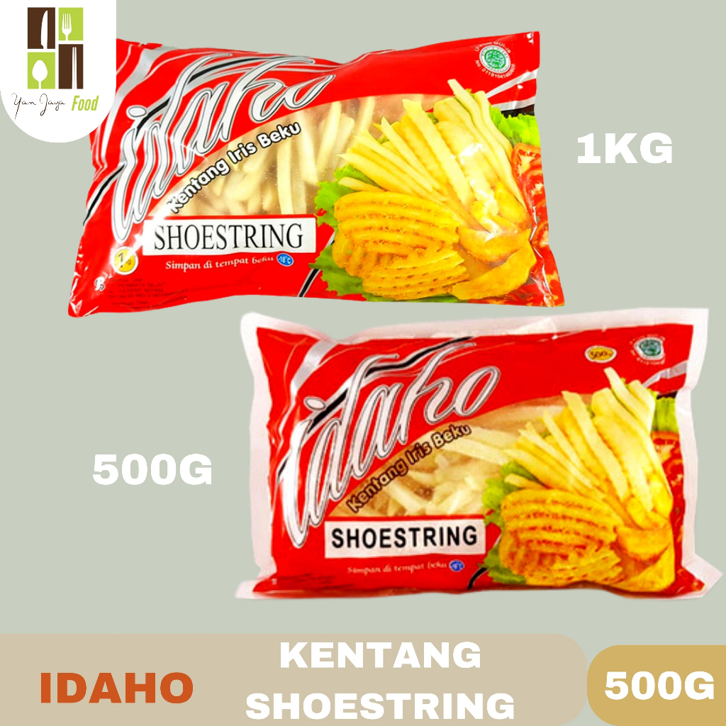 Jual Idaho Kentang Shoestring / Kentang Iris Beku / Kemasan 500g / 1 Kg ...