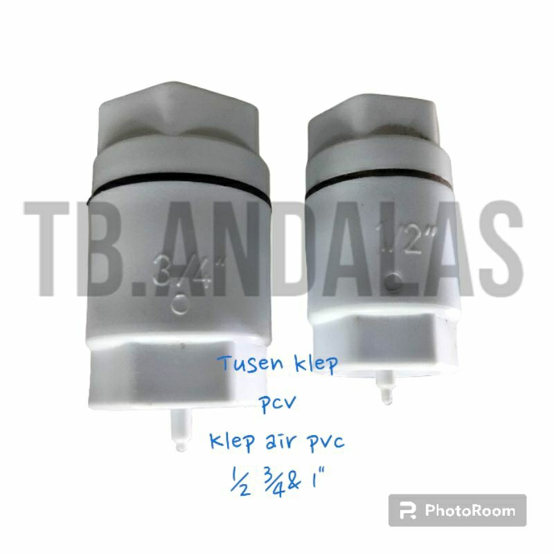 Jual Tusen Klep Klep valve berdiri pvc ½ ¾ & 1" inch | Shopee Indonesia