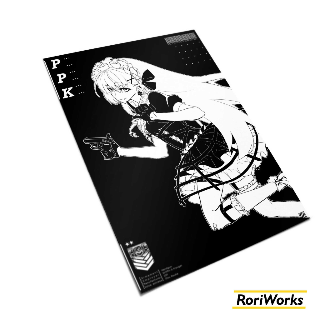 Jual Poster Anime - PPK Girls' Frontline | Shopee Indonesia