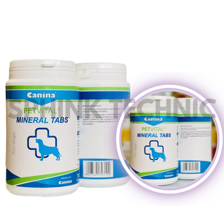Jual Canina Petvital Mineral Tabs 600gr 150 Tablet Mineral Anjing | Shopee Indonesia