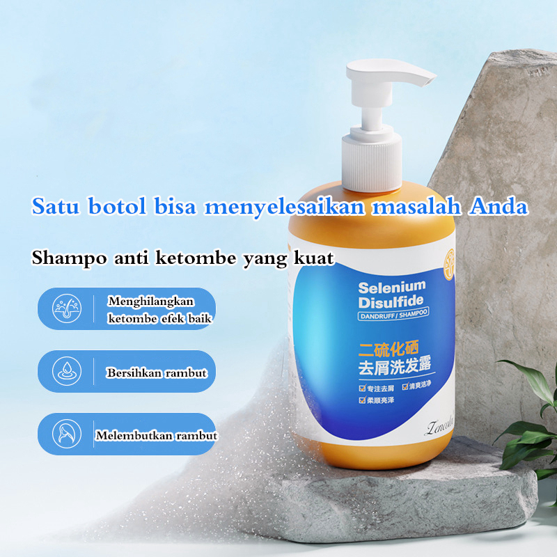 Jual Shampoo anti ketombe Selenium sulfide shampoo 300ml Anti ketombe dan rambut rontok Kontrol ...