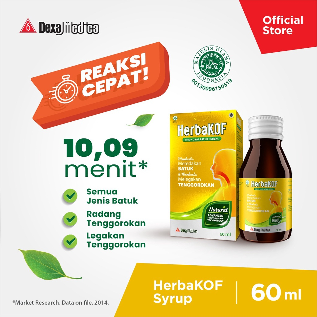 Jual Herbakof Sirup Isi 60 ml / Herbakop Obat Batuk Herbal / Herbakof ... Jual Herbakof Sirup Isi 60 ml / Herbakop Obat Batuk Herbal / Herbakof ...