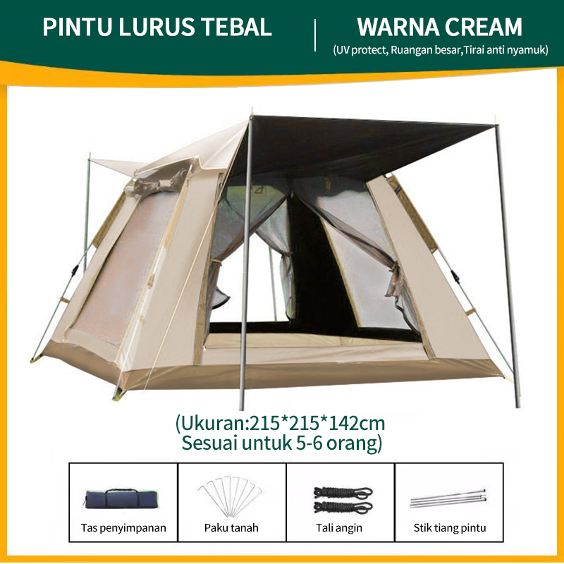 Jual Keep Going Max-Tenda camping/tenda dengan jendela besar 4 sisi ...