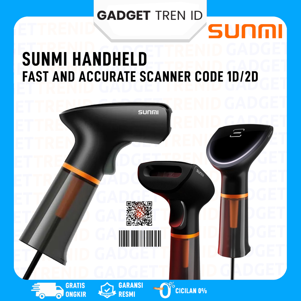 Jual SUNMI Handheld Scanner Barcode QR | SUNMI Barcode Scanner QR Code ...