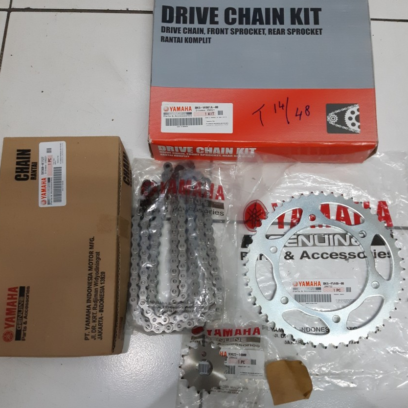 Jual RANTAI RODA KIT / GEAR COMP R15 V3 | VVA LED | MT 15 | XSR 155 [BK6-W001A-00] ORIGINAL YGP ...