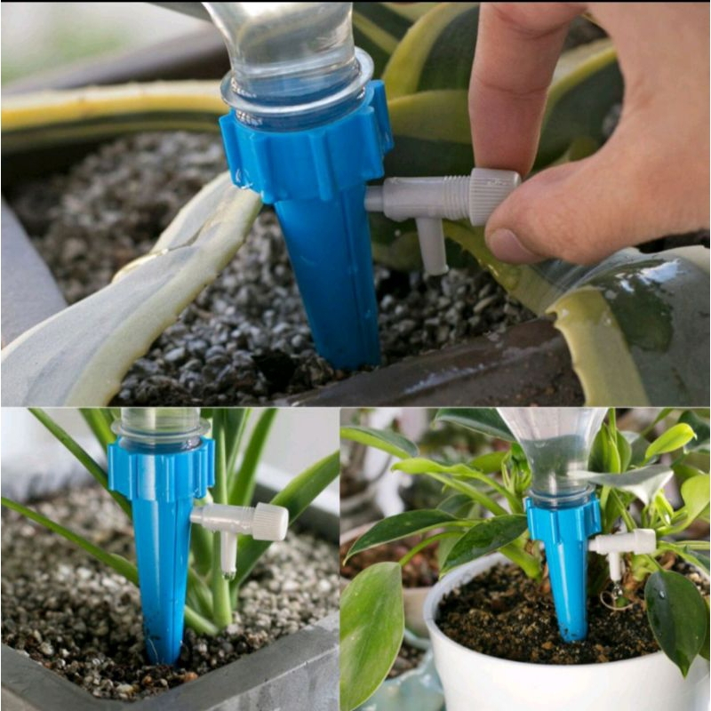 Jual SUPERMARKET IMPORT Siram Tanaman Tetes Drip Pot Bunga Sprinkler ...