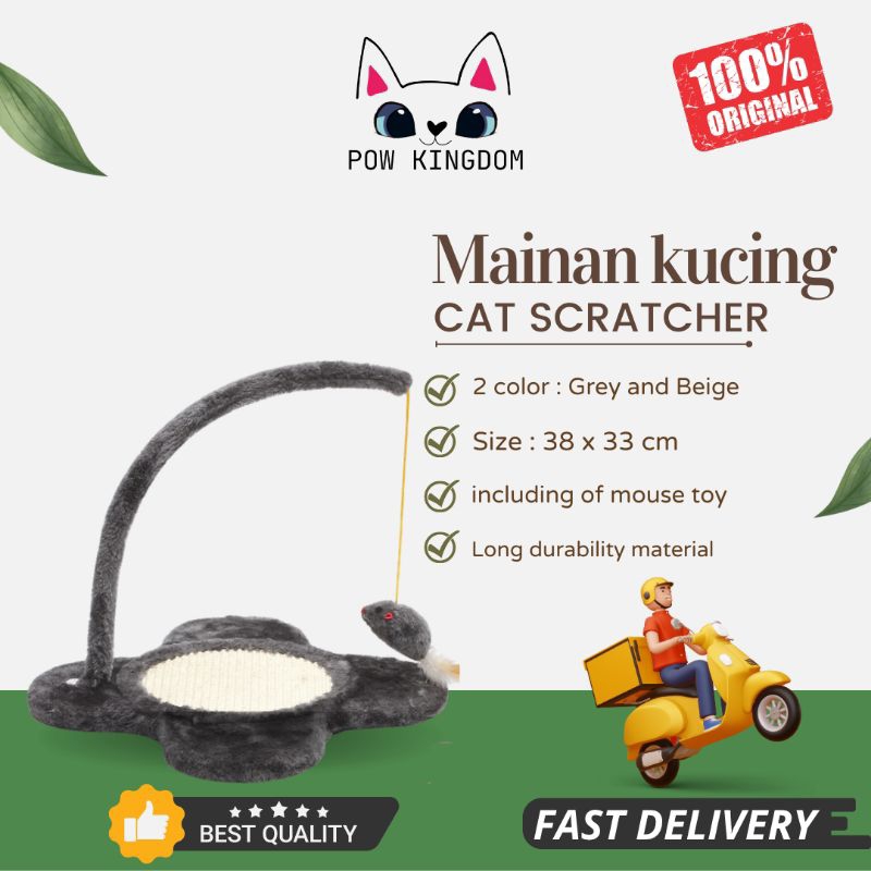 Jual Mainan Garukan Kucing/Cat Scratcher untuk Hewan Peliharaan ...
