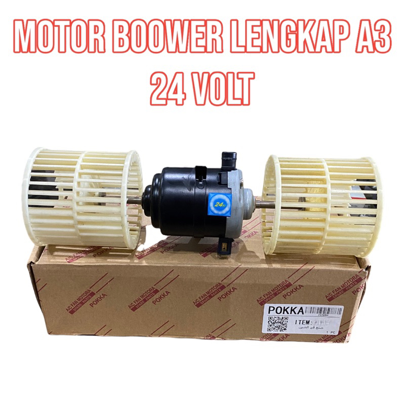 Jual Motor Blower A3 Lengkap 24 Volt Ac Bus Ac Elf Pasangan Denso A 3 ...