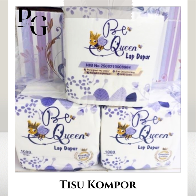 Jual TISU BE QUEEN // Tisu Serbaguna Kompor Lap Dapur 1Kg Bahan PREMIUM ...