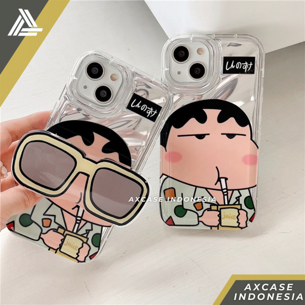 Jual Shinchan Sunglass Popsocket Case iPhone 7 8 X XS XR 11 12 13 14 ...