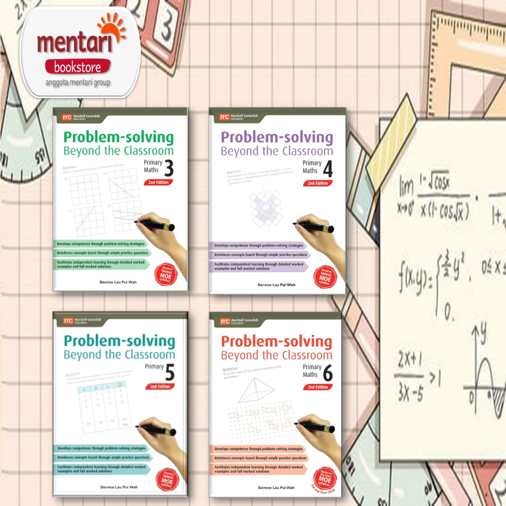 Jual Problem Solving Beyond the Classroom 2nd Edition For Primary II Buku Latihan Matematika SD ...