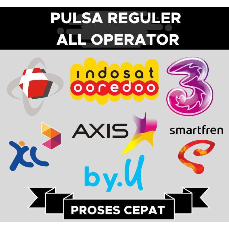 Jual ISI PULSA REGULER ALL OPERATOR | Shopee Indonesia